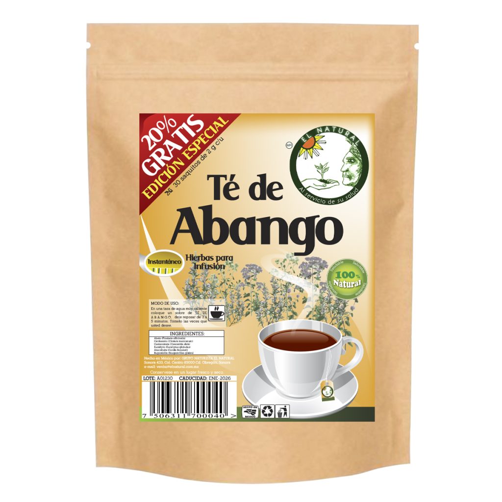 Té de Abango y Propóleo con 30 Sobrecitos El Natural - Tienda Online El ...