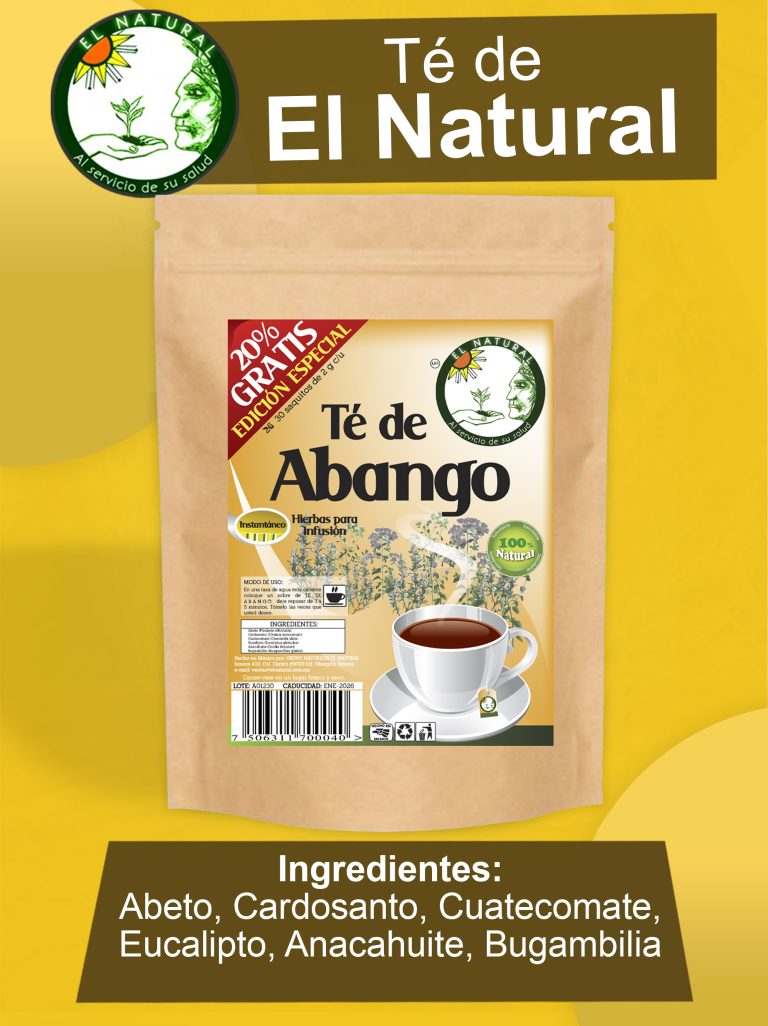 Té de Abango y Propóleo con 30 Sobrecitos El Natural - Tienda Online El ...