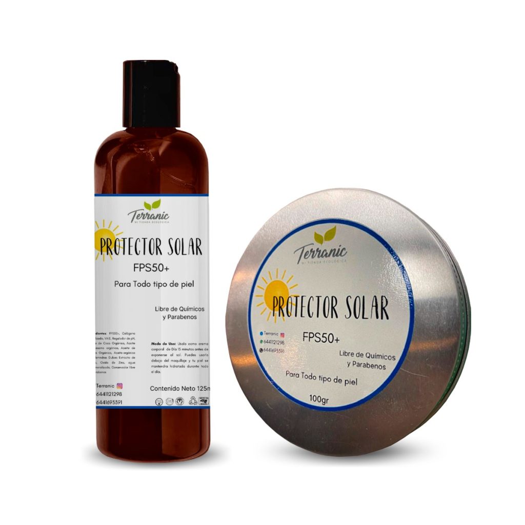 Protector Solar con 100gr de Terranic - Tienda Online El Natural