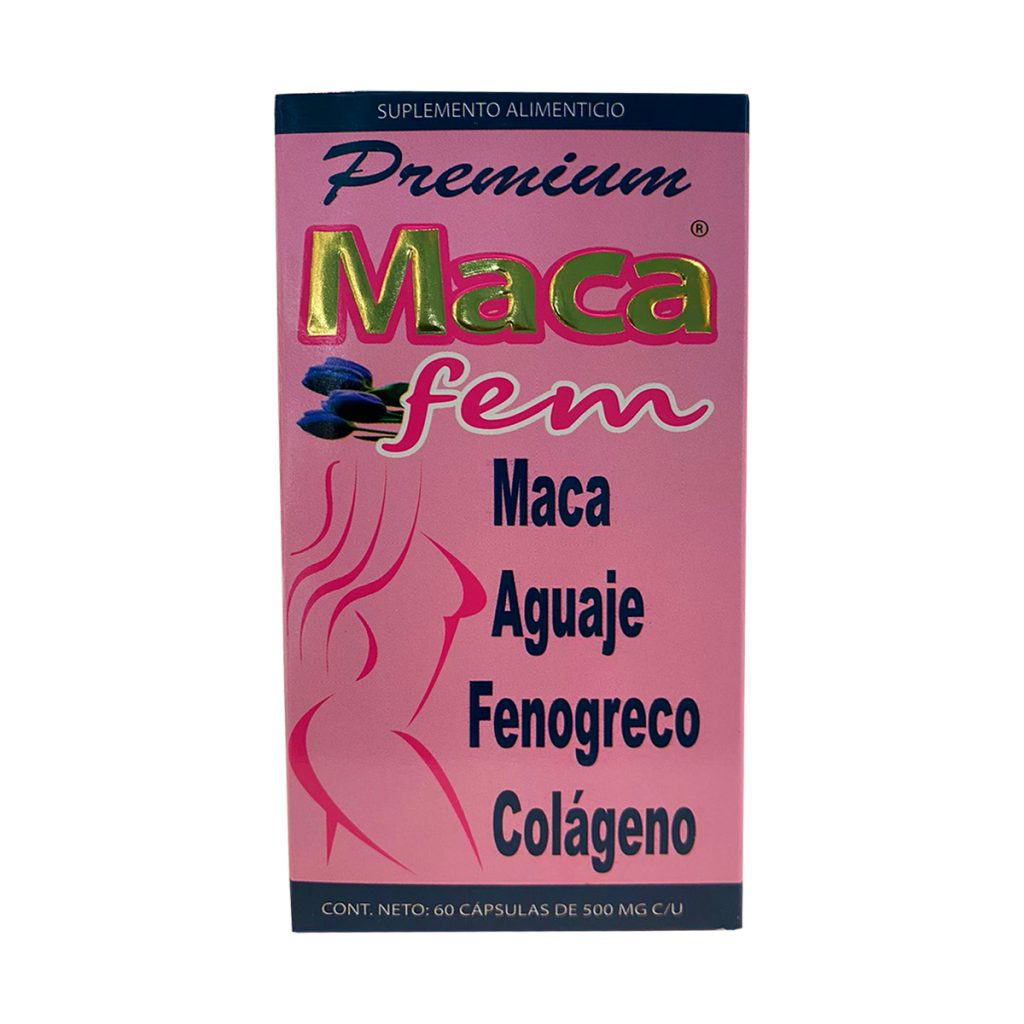 Maca Fem Premium con 60 Cápsulas - Tienda Online El Natural