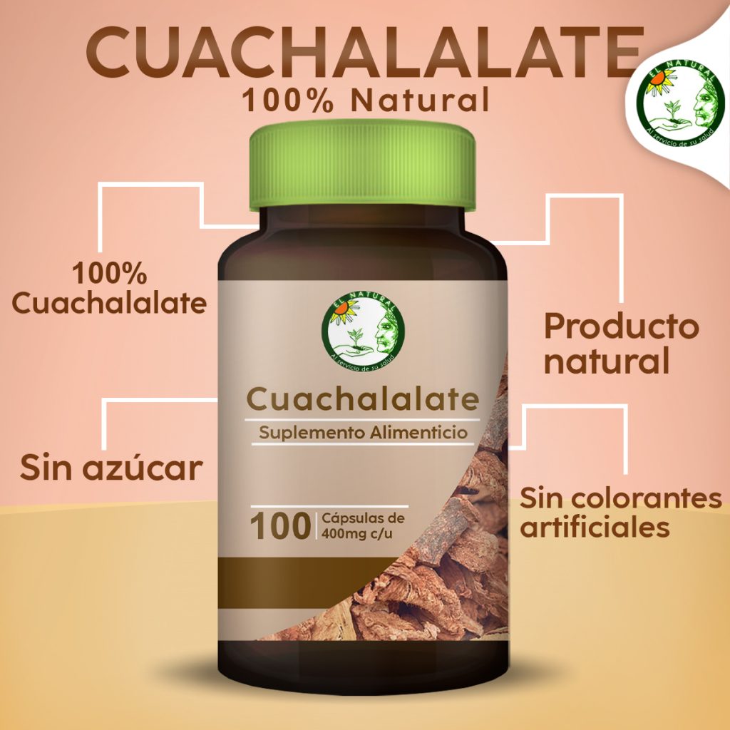 Cuachalalate con 100 Capsulas El Natural - Tienda Online El Natural